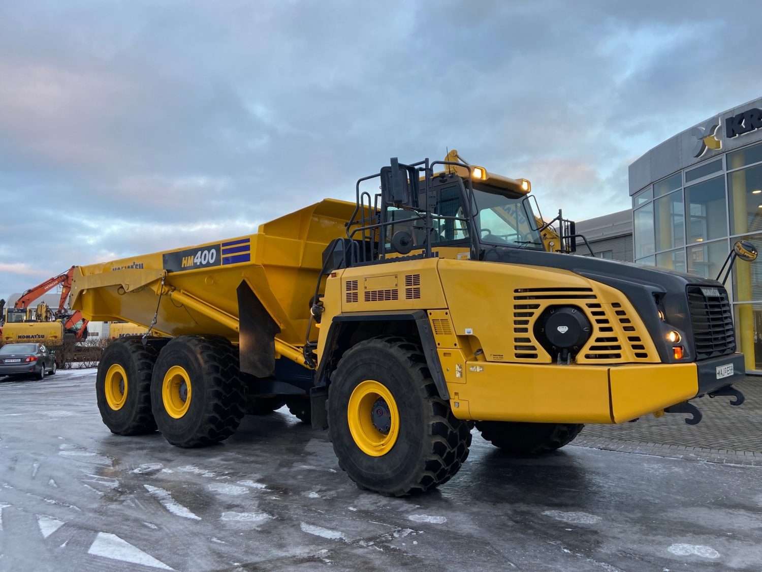 Komatsu HM400-5 liðstýrður trukkur - Kraftvélar